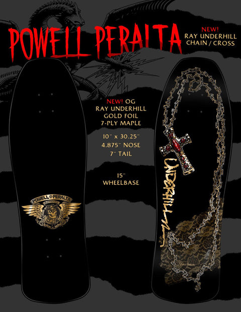 Powell Peralta Ray Underhill Skateboard Reissue – SkateTillDeath.com